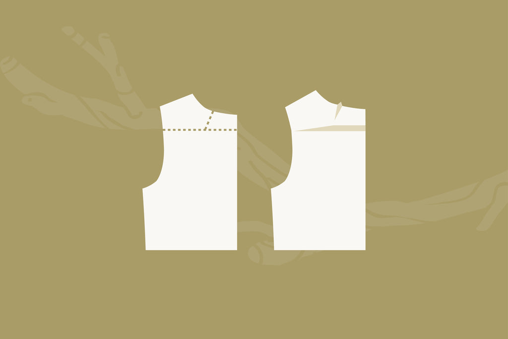 Rounded Upper Back Adjustment for Set-In Sleeves | Twig + Tale – Twig + Tale