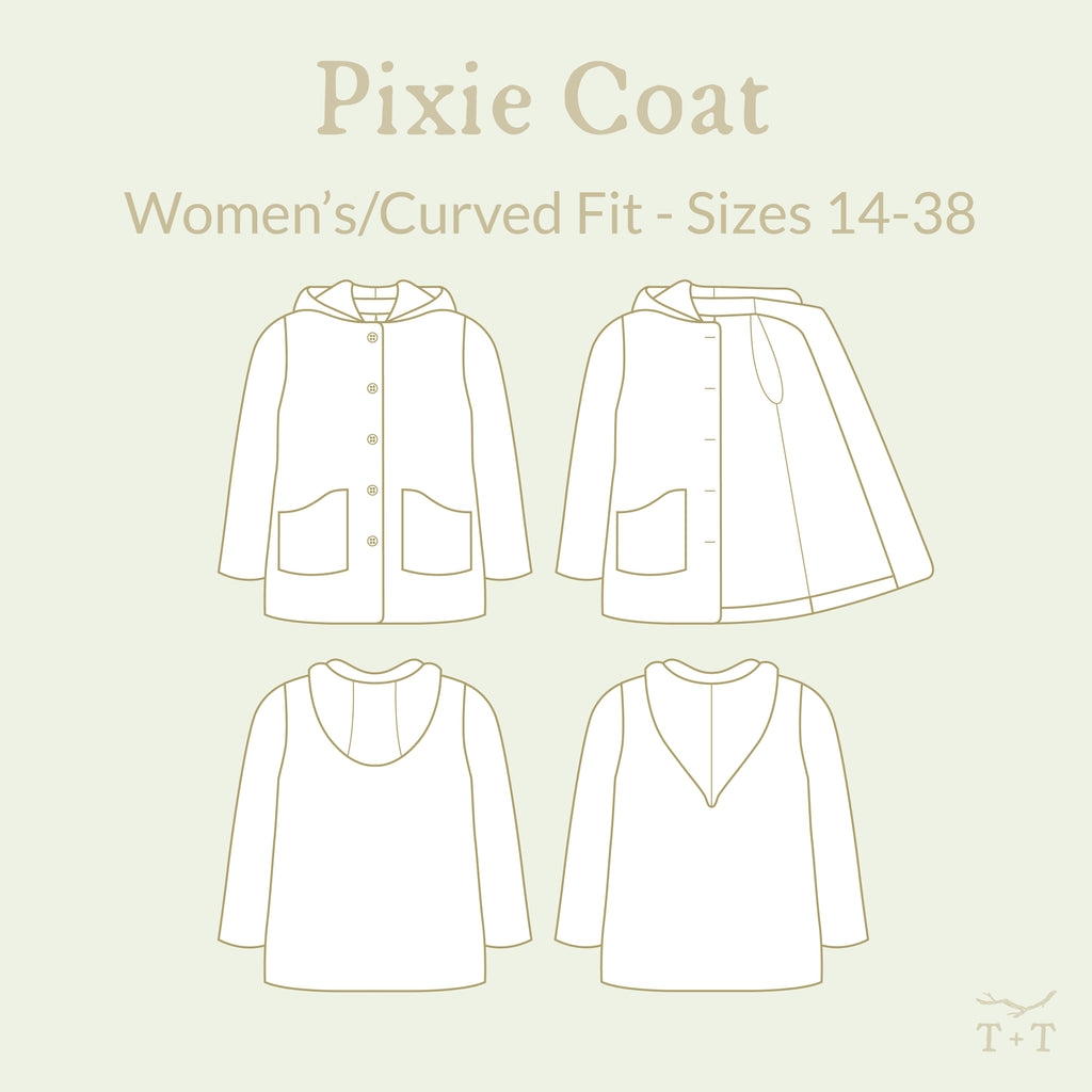 sewing pattern hooded jacket