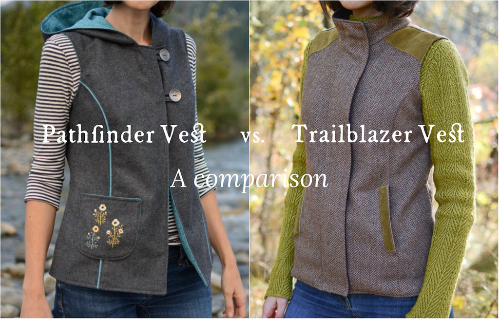 Women's Trailblazer vs Pathfinder Vest: A Comparison – Twig + Tale