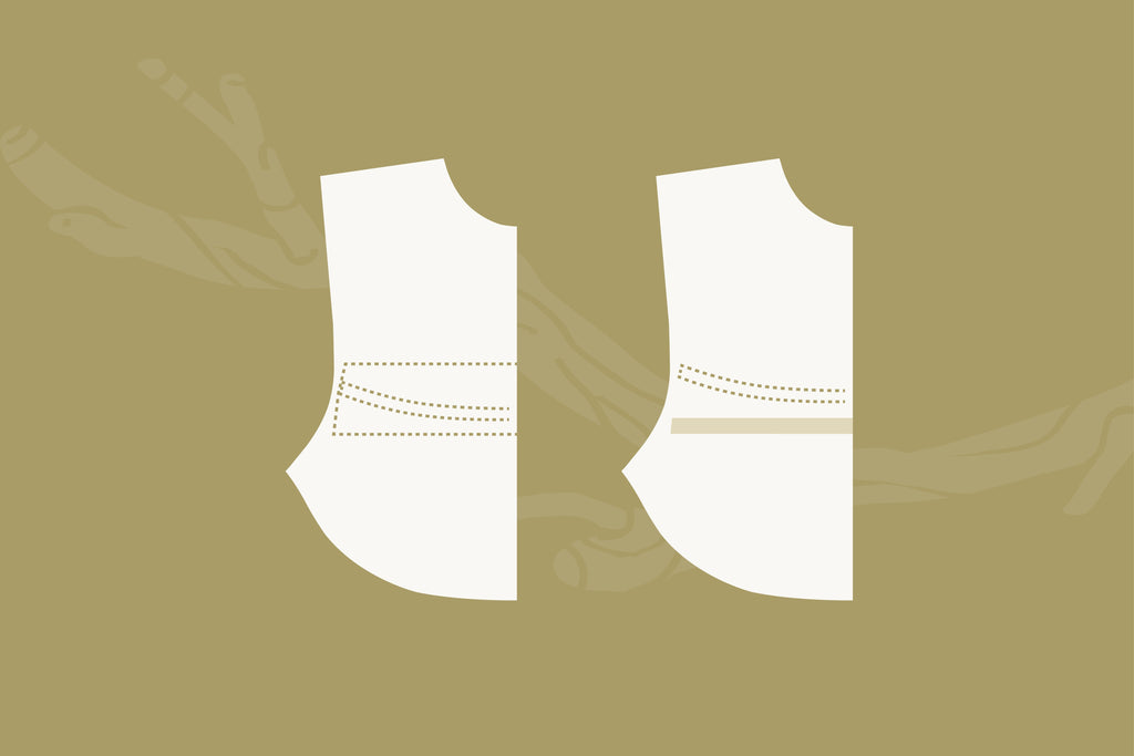 How to Adjust the Waist Casing Position on the Cascades Top – Twig + Tale