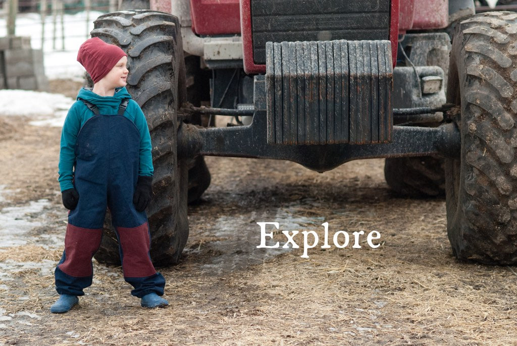T+T Storytellers: Exploring the Farm in Rainhaven Overalls – Twig + Tale
