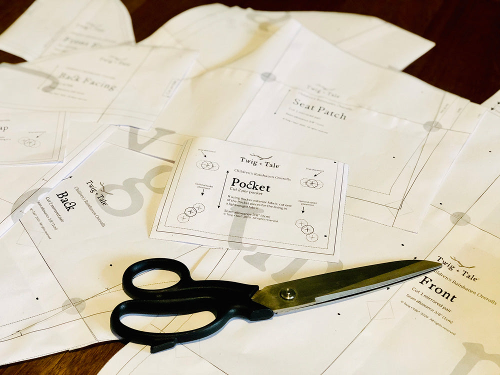 Preparing your Pattern - Rainhaven Sew-Along – Twig + Tale