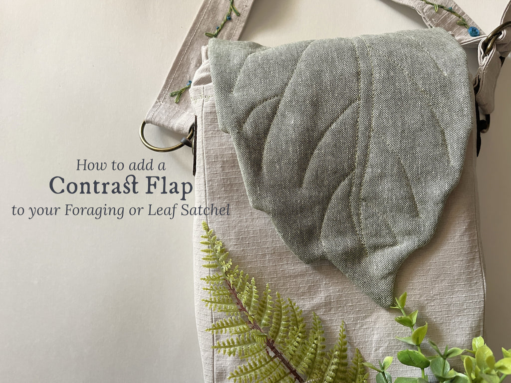 Contrast + Directional Flap Hack - Foraging + Leaf Satchels – Twig + Tale