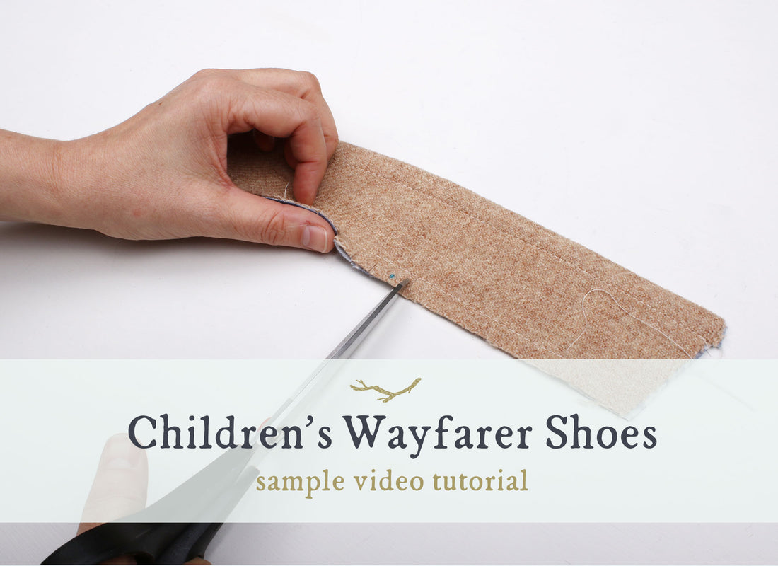 Wayfarer Shoes - Baby + Child ~ Digital Pattern + Video Class – Twig + Tale