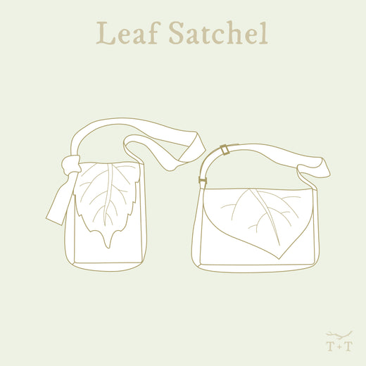 Leaf Satchel Sewing Pattern – Twig + Tale