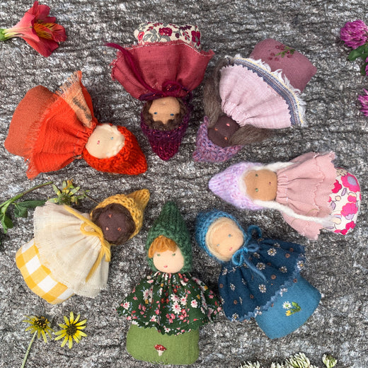 Pebble Pocket Doll Sewing Pattern ~ Waldorf Doll – Twig + Tale