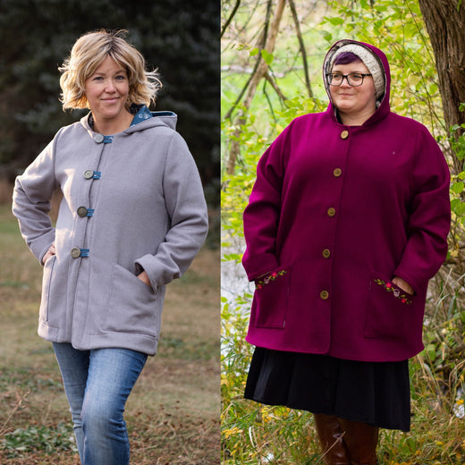 Pixie Coat Sewing Pattern - Women's/Curved Fit – Twig + Tale