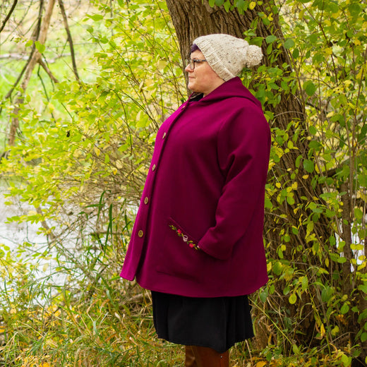 Pixie Coat Sewing Pattern - Women's/Curved Fit – Twig + Tale