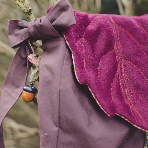 Leaf Satchel Sewing Pattern – Twig + Tale
