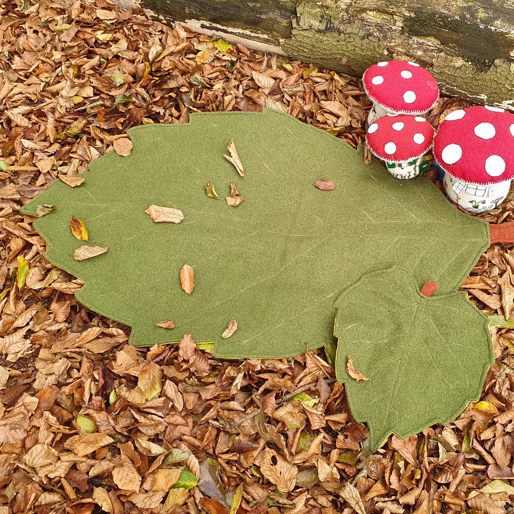 North American Leaf BUNDLE ~ 5 leaf shapes in ALL sizes – Twig + Tale