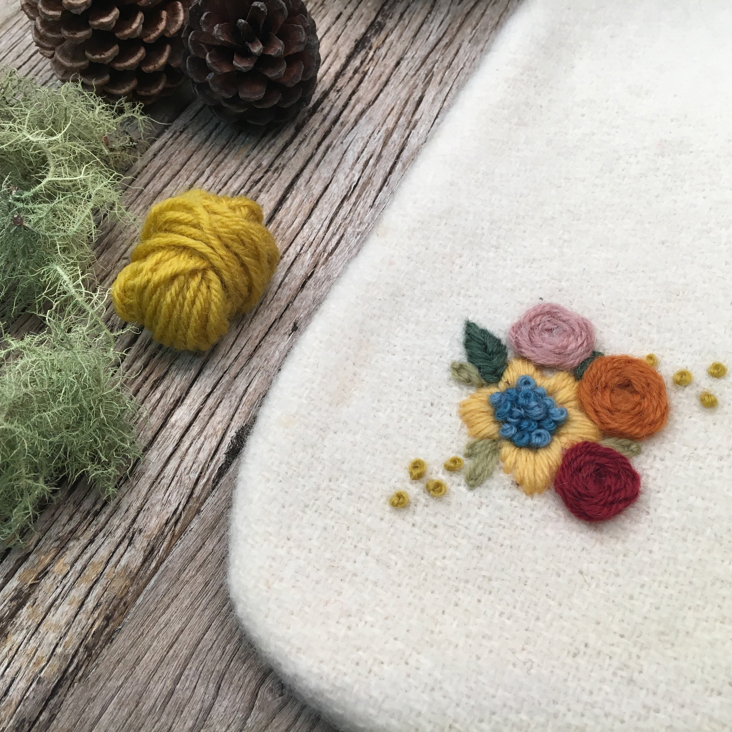 Garden Posy Embroidery Pattern Bundle – Twig + Tale