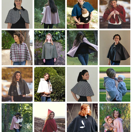 Traveller Cape Sewing Pattern - Adult – Twig + Tale