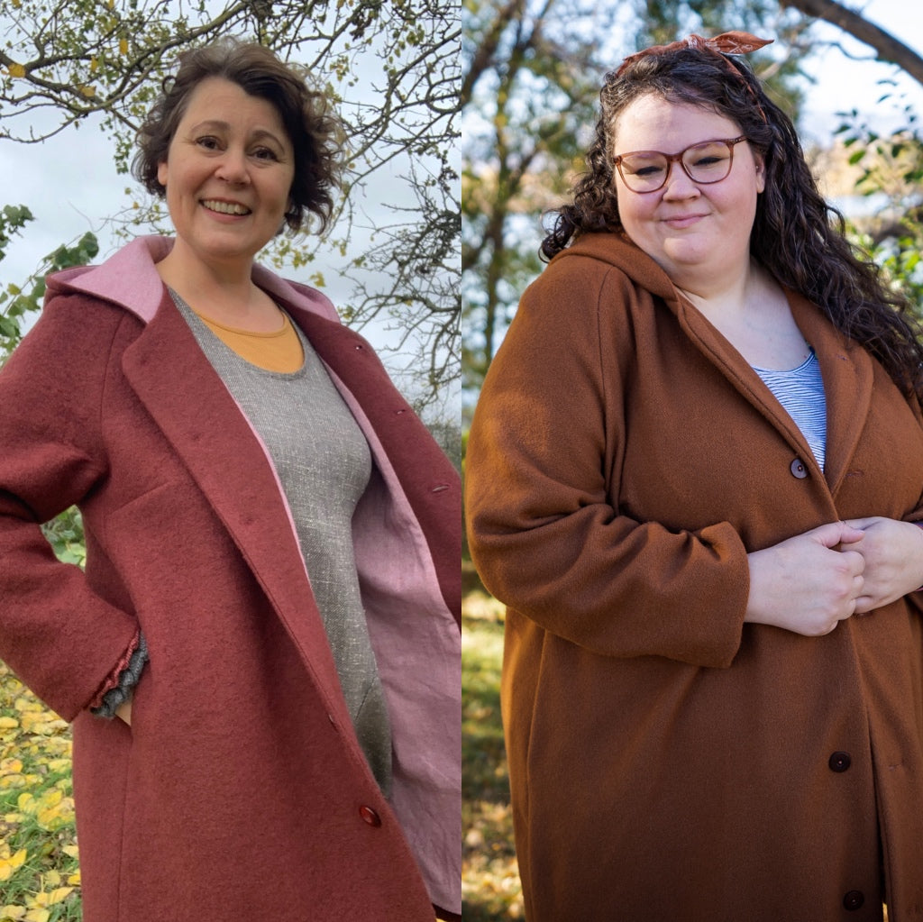 Grove Coat Sewing Pattern - Women's/Curved Fit – Twig + Tale