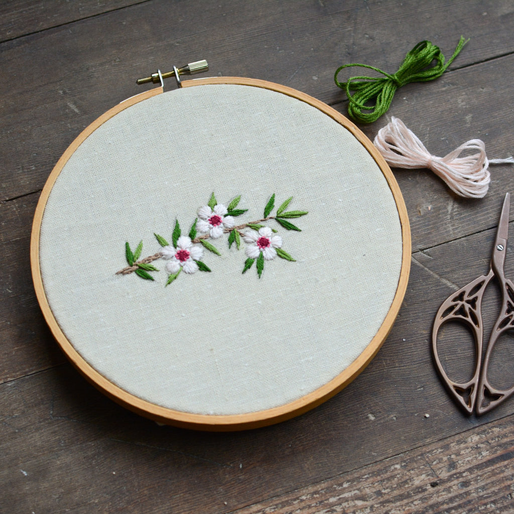 BUNDLE New Zealand Flowers Embroidery Patterns – Twig + Tale