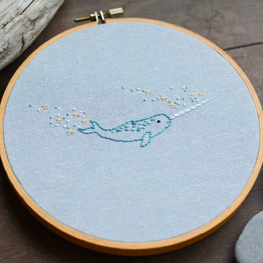 BUNDLE Whale Embroidery Patterns – Twig + Tale